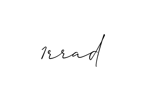 80+ 1rrad Name Signature Style Ideas | Special Digital Signature