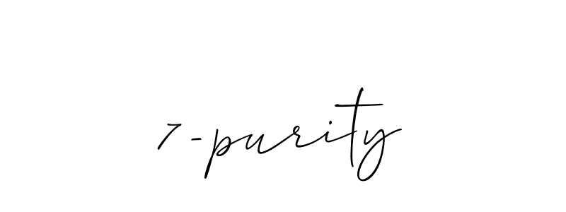 93+ 7-purity Name Signature Style Ideas | Ultimate Name Signature