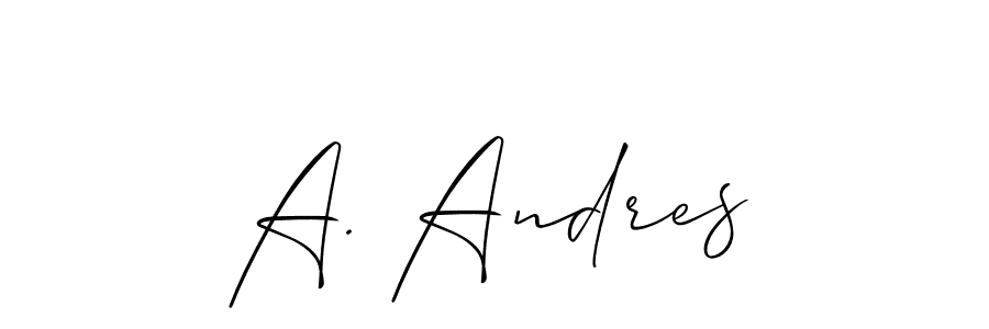 98+ A. Andres Name Signature Style Ideas | Excellent Online Autograph