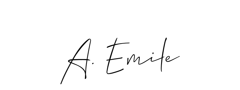 89+ A. Emile Name Signature Style Ideas | Good Online Autograph