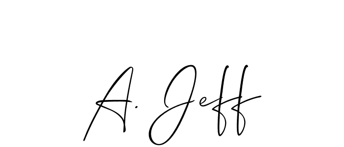 76+ A. Jeff Name Signature Style Ideas | Fine Name Signature