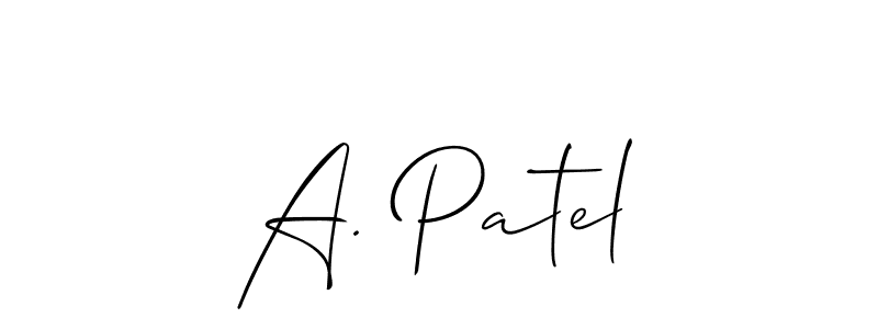 82+ A. Patel Name Signature Style Ideas | Superb eSignature