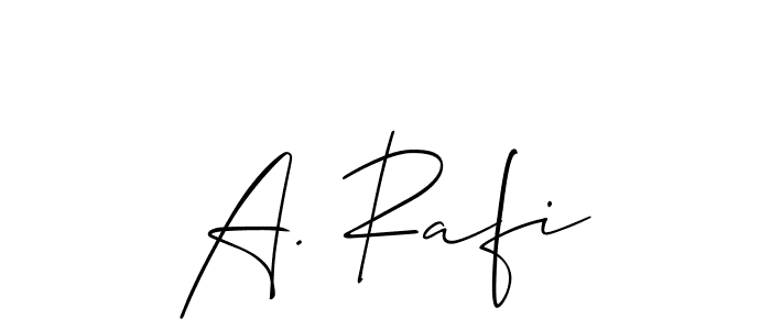 96+ A. Rafi Name Signature Style Ideas | New Autograph
