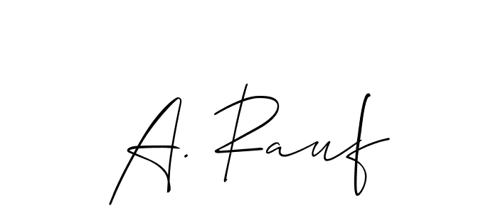 79+ A. Rauf Name Signature Style Ideas | Best Online Autograph