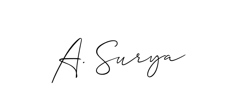 99+ A. Surya Name Signature Style Ideas | Get Name Signature