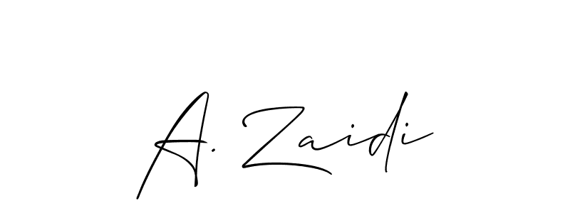 71+ A. Zaidi Name Signature Style Ideas | Get E-Sign
