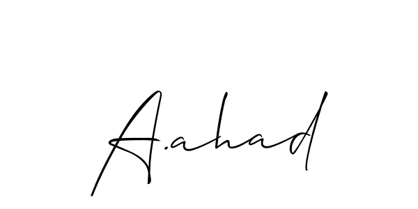 93+ A.ahad Name Signature Style Ideas | Get eSignature