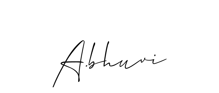 100+ A.bhuvi Name Signature Style Ideas | Outstanding Online Signature