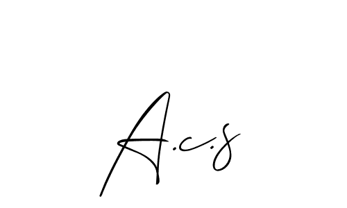 76+ A.c.s Name Signature Style Ideas | Awesome eSignature