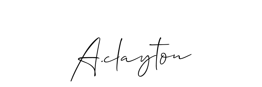 79+ A.clayton Name Signature Style Ideas | Best Autograph