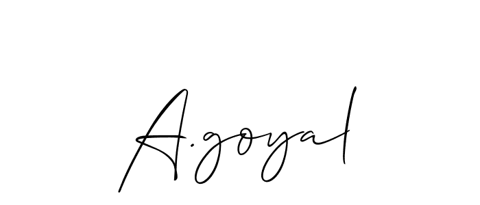 98+ A.goyal Name Signature Style Ideas | Exclusive eSignature