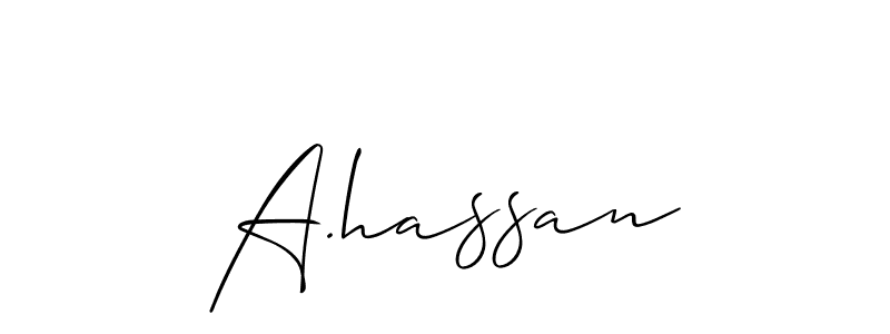 100+ A.hassan Name Signature Style Ideas | FREE eSignature