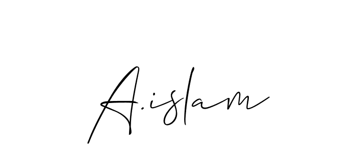 99+ A.islam Name Signature Style Ideas | Super eSign