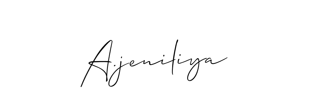 89+ A.jeniliya Name Signature Style Ideas | Creative Electronic Sign