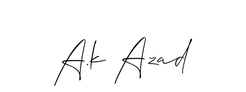 71+ A.k Azad Name Signature Style Ideas | Fine Digital Signature