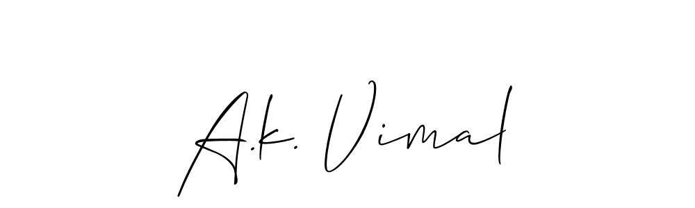 70+ A.k. Vimal Name Signature Style Ideas | Cool Online Signature