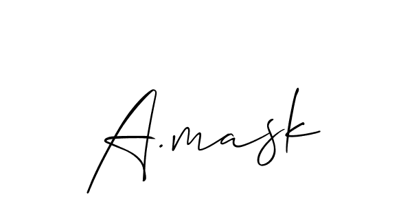 87+ A.mask Name Signature Style Ideas | Superb eSignature