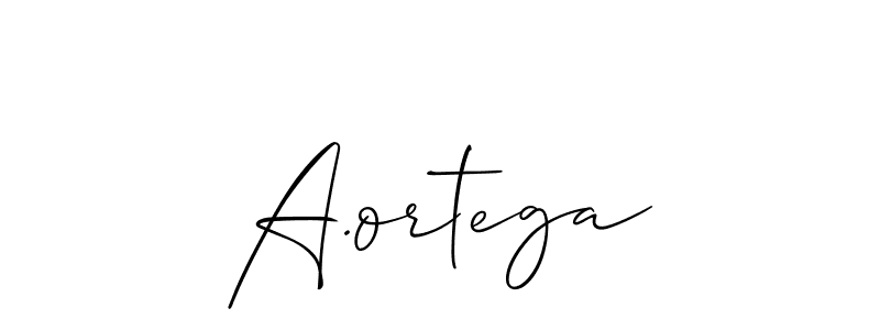 94+ A.ortega Name Signature Style Ideas | Best E-Sign