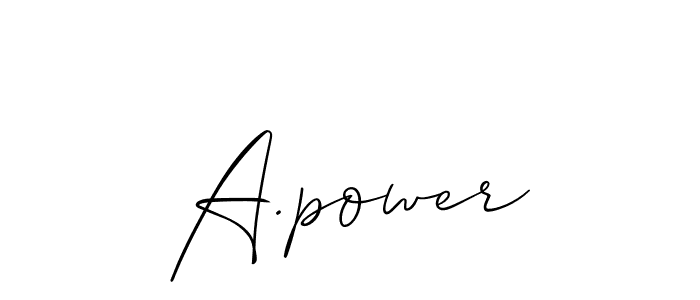 97+ A.power Name Signature Style Ideas | Excellent eSign