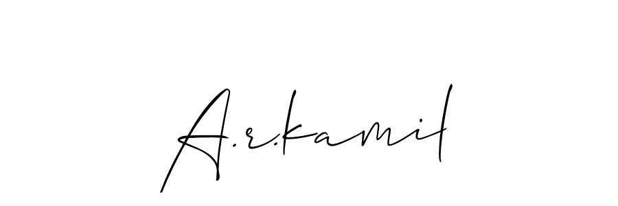 95+ A.r.kamil Name Signature Style Ideas | Cool Online Autograph