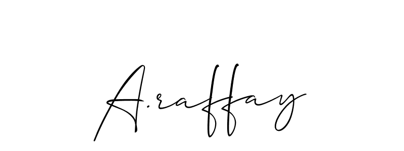 79+ A.raffay Name Signature Style Ideas | First-Class Online Signature