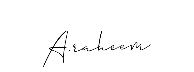 85+ A.raheem Name Signature Style Ideas | Wonderful Name Signature