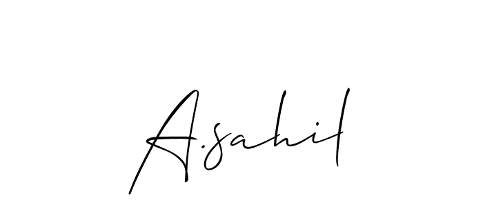 84+ A.sahil Name Signature Style Ideas | Super eSign