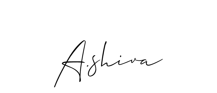 80+ A.shiva Name Signature Style Ideas | Special Electronic Signatures