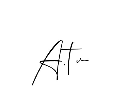 90+ A.tv Name Signature Style Ideas | Wonderful Electronic Signatures