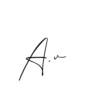78+ A.v Name Signature Style Ideas | Wonderful Electronic Signatures