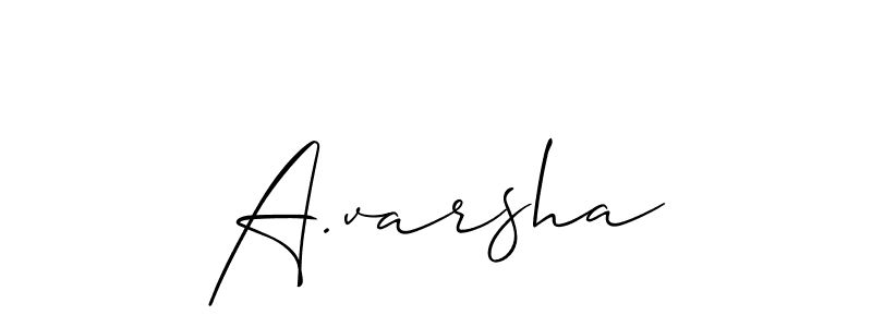 72+ A.varsha Name Signature Style Ideas | First-Class eSignature