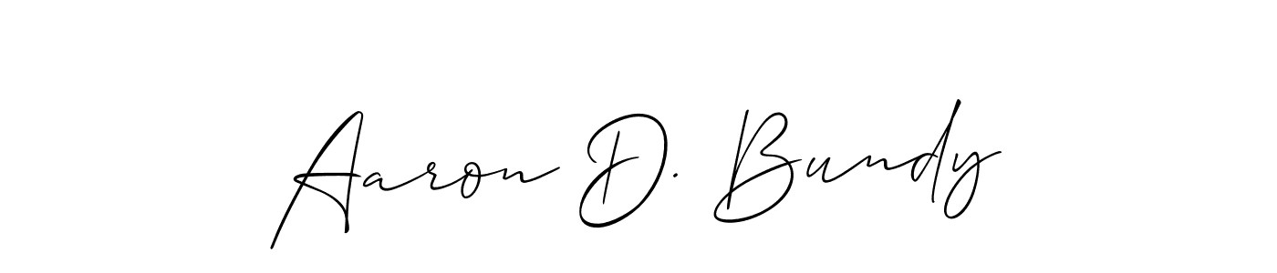 95+ Aaron D. Bundy Name Signature Style Ideas | Cool Online Autograph