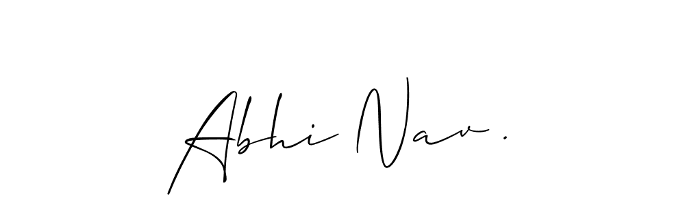 84+ Abhi Nav . Name Signature Style Ideas | New Digital Signature