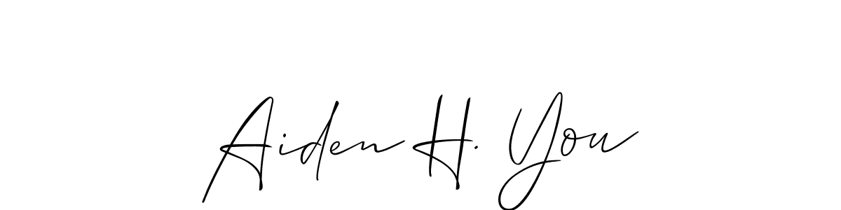 81+ Aiden H. You Name Signature Style Ideas | Special Digital Signature