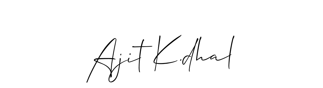 100+ Ajit K.dhal Name Signature Style Ideas | Perfect E-Sign