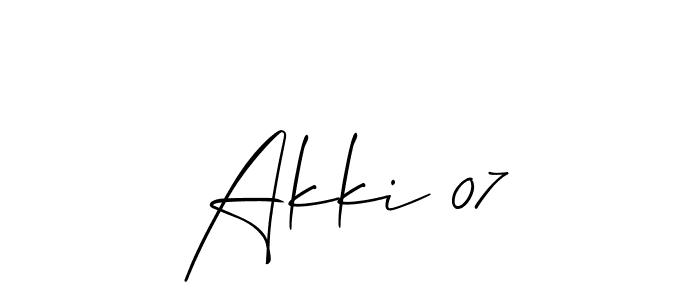 94+ Akki 07 Name Signature Style Ideas | Fine eSign