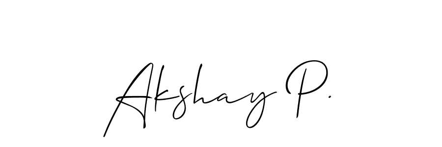 76+ Akshay P. Name Signature Style Ideas | New Online Autograph