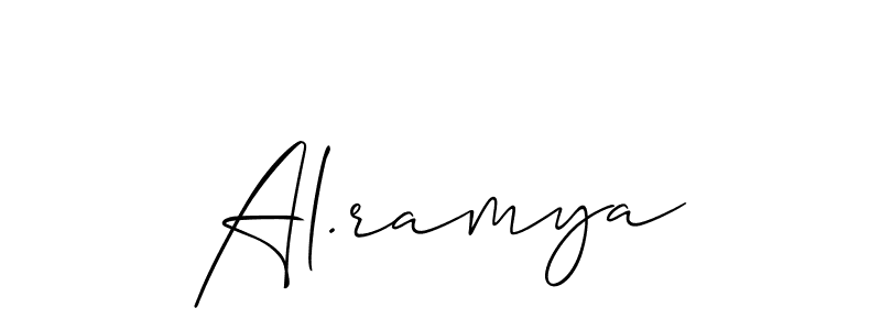 86+ Al.ramya Name Signature Style Ideas | FREE Online Signature