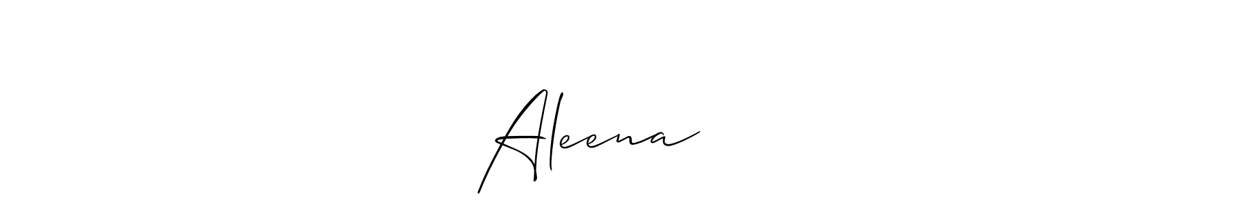 98+ Aleena ️ ️ Name Signature Style Ideas | Cool Electronic Signatures