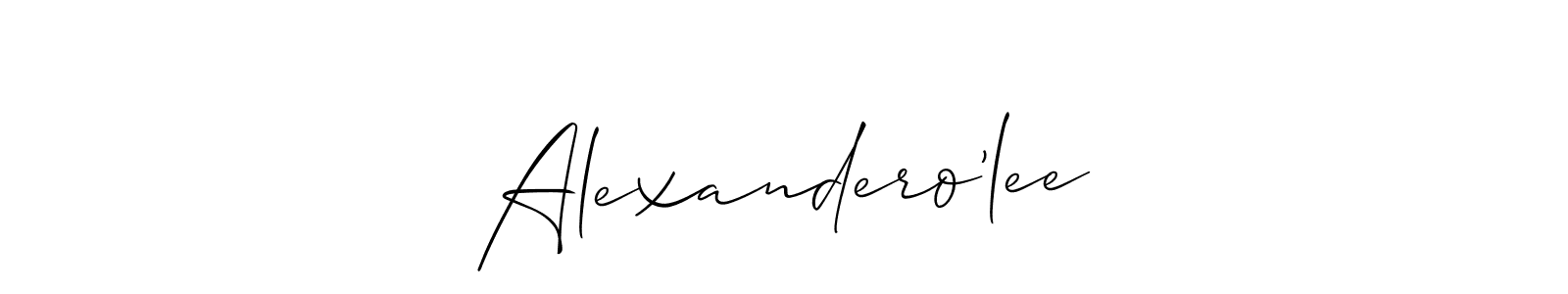 80+ Alexandero’lee Name Signature Style Ideas | Excellent Electronic ...