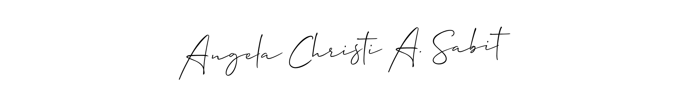 89+ Angela Christi A. Sabit Name Signature Style Ideas | Perfect Name ...