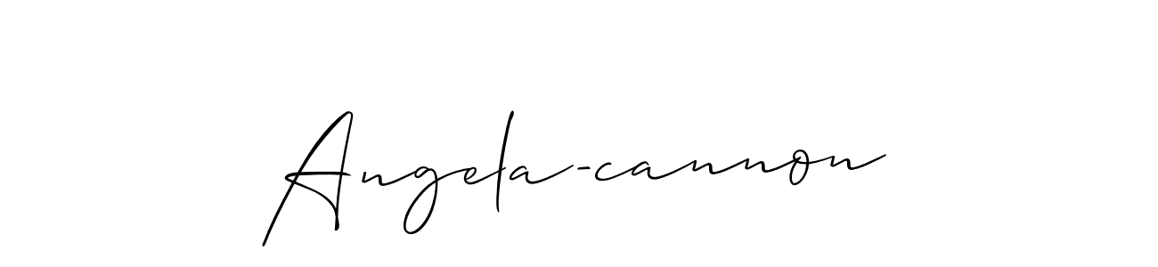 94+ Angela-cannon Name Signature Style Ideas | Cool Name Signature