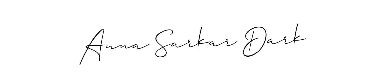96+ Anna Sarkar Dark Name Signature Style Ideas | Ideal Digital Signature