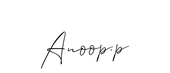 74+ Anoop.p Name Signature Style Ideas | Good Autograph