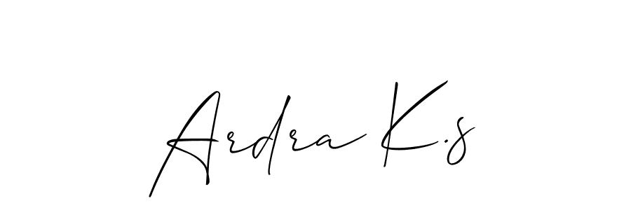 77+ Ardra K.s Name Signature Style Ideas | Amazing Name Signature