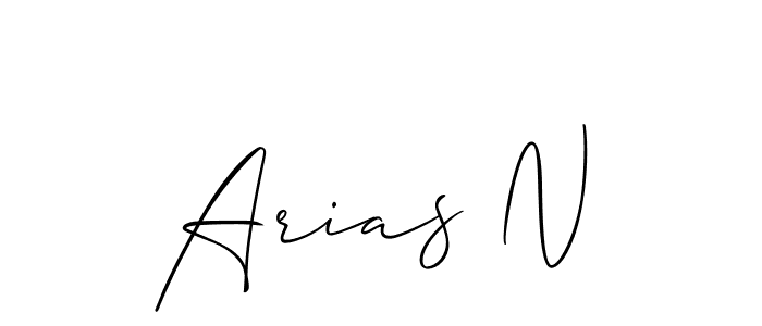 76+ Arias N Name Signature Style Ideas | Wonderful eSignature