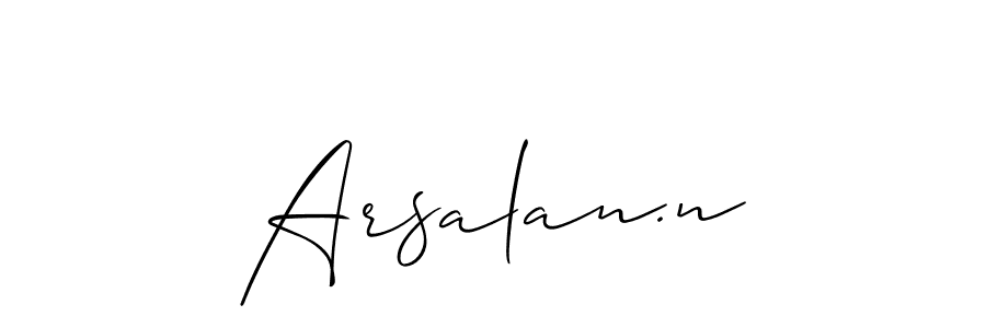 95+ Arsalan.n Name Signature Style Ideas | Superb E-Signature