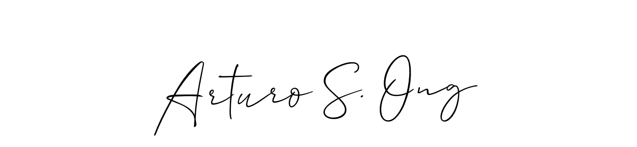 90+ Arturo S. Ong Name Signature Style Ideas | Outstanding Electronic Sign