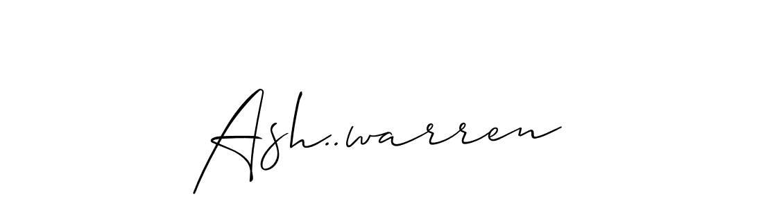 72+ Ash..warren Name Signature Style Ideas | Professional Digital Signature