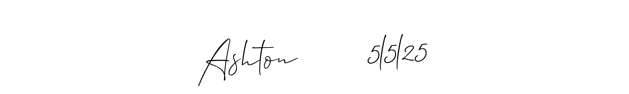 70+ Ashton 5l5l25 Name Signature Style Ideas | Fine Electronic Signatures